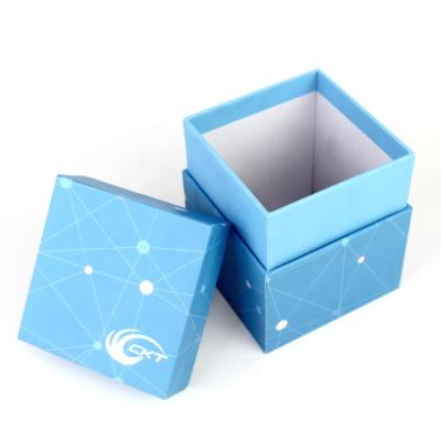 China Custom Recyclable Cardboard Gift Box With Lid , Deep Square Cardboard Box With Lid 10x10 Inch for sale