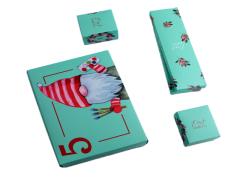 Aanpasbare papieren dozen Aanpasbare luxe dozen Groothandel dozen verpakking met kerstfeest element