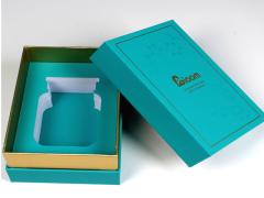 rectangle gift boxes with lids wholesale With Full Color Printing And UV Coating
