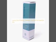 Luxury Eco-Friendly Cosmetic Card Box for Essential Oils