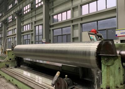 China 20KN/M Whole Stainless Steel Vacuum Couch Roll On Paper Machine Rolls for sale