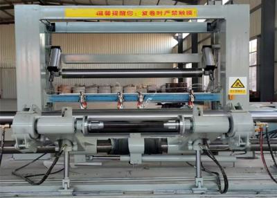 China 1880mm Bottom Feeding Fluting Paper Rolls Rewinding Machine Paper Products Making Machine for sale