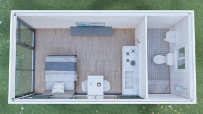 中国 Fast Assembly Prefab Container House Homes Project Building 販売のため