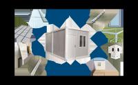 China Three Two Storey Container House 1bhk 2 Bed Tiny Homes for sale