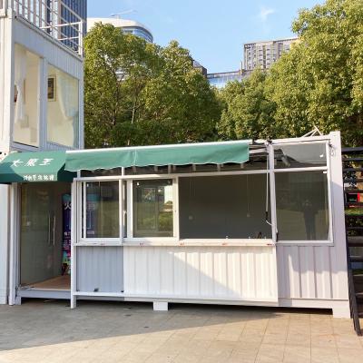 Cina 20ft Flat Pack Container House Prefabricated Modular For Living in vendita