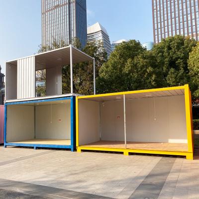 Cina 20ft Flat Pack Container House Prefabricated Modular For Living in vendita
