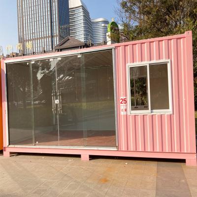 Cina 20ft Flat Pack Container House Prefabricated Modular For Living in vendita