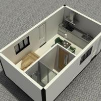 China Modified Small Modular Prefab Container House Supplier Luxury Prefab Container Homes for sale