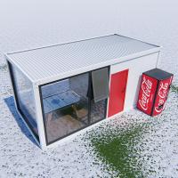 China Construction Flat Pack Container Office Manufacturer for sale