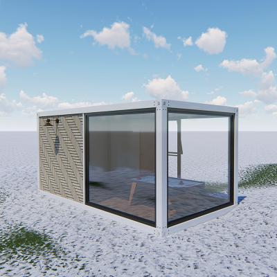 Cina Steel Structure Prefab Container House Fire Wind Seismic Resistance Modular Expandable Homes in vendita