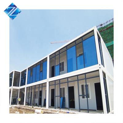 Cina Two Storey Prefab Container House Expandable Prefab Homes Tiny in vendita