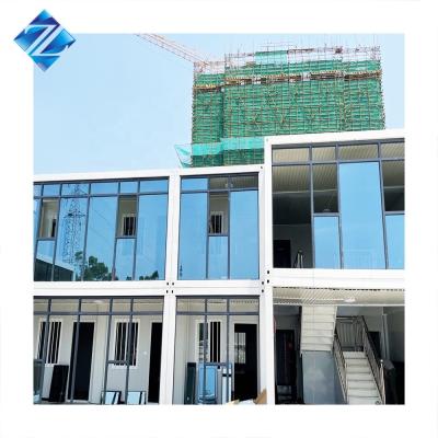 Cina Two Storey Prefab Container House Expandable Prefab Homes Tiny in vendita
