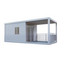 China 6m Container Van Office With Toilet for sale