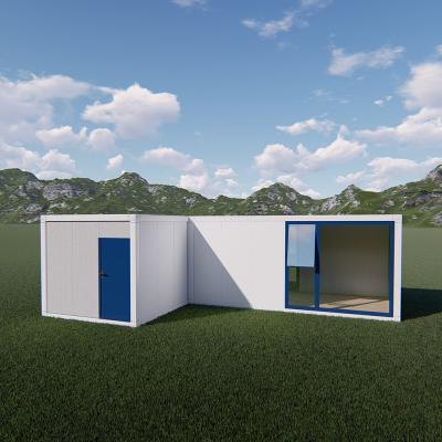 China Zcs Container House Flat Pack Te koop