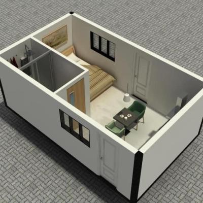 Cina Modular Container Van Pool Room 3 Bedroom in vendita