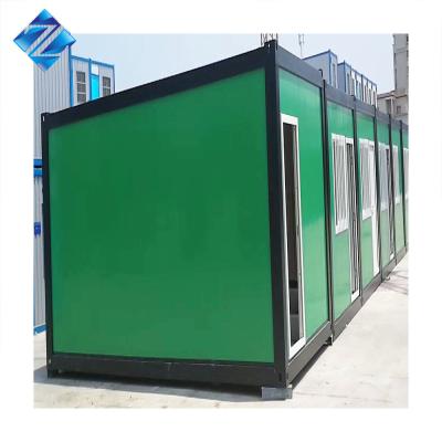 Cina Flat Pack Prefab Container Van With Roof in vendita