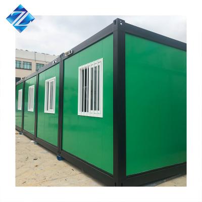 Cina Flat Pack Prefab Container Van With Roof in vendita