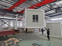 China Prefabricated Detachable Flat Pack Container House 20ft Three-Room for sale