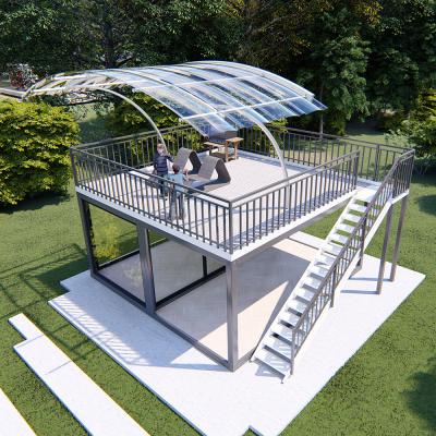 Cina Portable detachable container house luxury mobile tiny house Villa in vendita