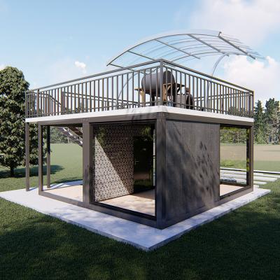 Cina Portable detachable container house luxury mobile tiny house Villa in vendita