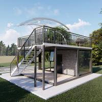 China Detachable Flat Pack Container House 2 Bedroom for sale