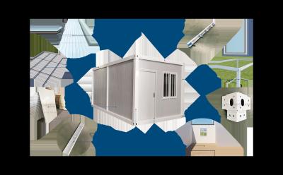 China Premade Container House Folding Modular Containers Homes Te koop