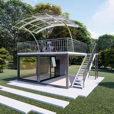 Cina Shipping Flat Pack Foldable Container House Steel Structure in vendita