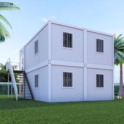Cina Prefabricated Two Floors Container House For Villa in vendita