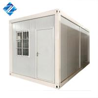 China 20FT White Expandable Foldable Container House Prefab for sale