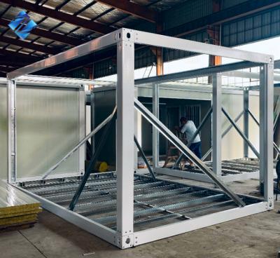Cina 20FT White Expandable Foldable Container House Prefab in vendita