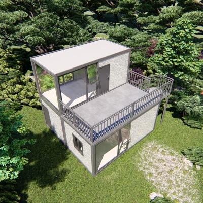 Cina 2 Floor Detachable Container House Collapsible in vendita