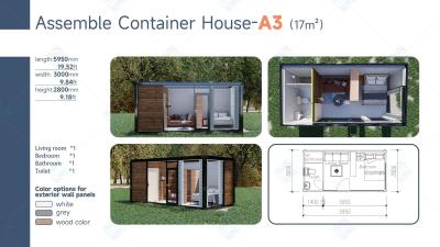 Cina 40 Feet Fast Assembly Container House  Prefab in vendita