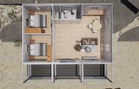China Simple Fast Assemble Container House 20 Foot for sale