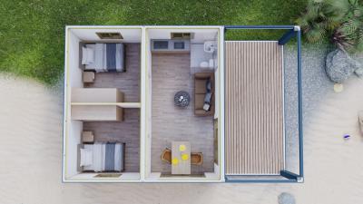 Cina Prefab Fast Assembly Detachable Container House in vendita