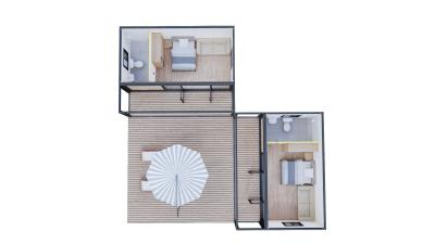 中国 40ft  Expandable Container House Assembly Quick 販売のため