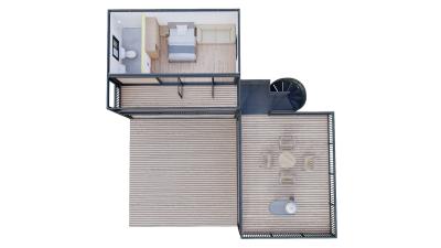 中国 40ft  Expandable Container House Assembly Quick 販売のため