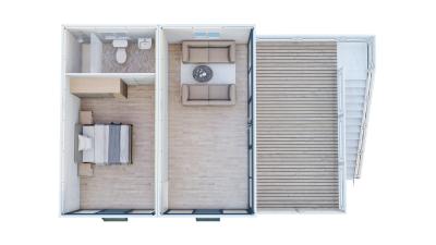 Cina 2 Bedroom Container House Assembly Fast in vendita
