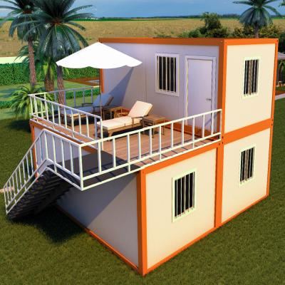 Cina Quick Assembly  Two Storey Prefab Container House Modular in vendita