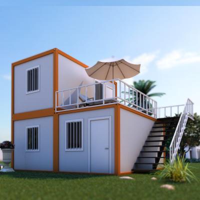 Cina Quick Assembly  Two Storey Prefab Container House Modular in vendita