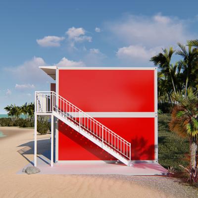Cina Luxury Foldable Container House Frame Plan in vendita