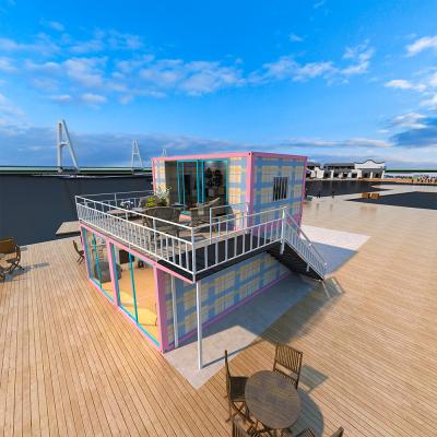 Cina Luxury Foldable Container House Frame Plan in vendita
