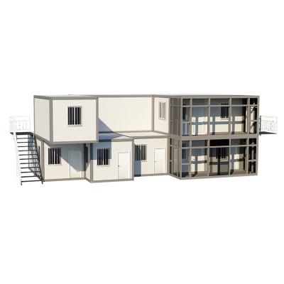 中国 11' 12' Stacked Container House Prefabricated Tiny 4 Bedroom 販売のため