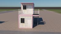 China Flat Pack Container Office 40ft 20ft 10ft for sale