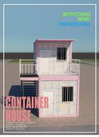 China Flat Pack Container Office 40ft 20ft 10ft for sale
