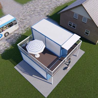 Cina Student Dormitory Two Storey Container House 20ft in vendita