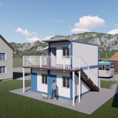 China Portable Modular Containers And Stairs  ZCS à venda