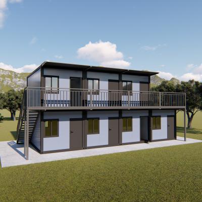 Cina Double Storey Container House 2 Storey Container Home 40ft For Sale in vendita