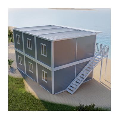 Cina Double Story Container Home 2 Storey Container Van House Design in vendita