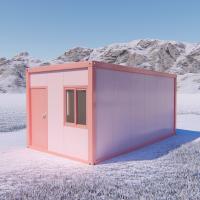 China Movable Portable 20ft Flat Pack Container Shipping Home for sale