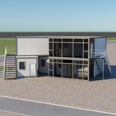 Cina 20FT 40FT Modular Prefabricated Container House Office Building Mobile in vendita